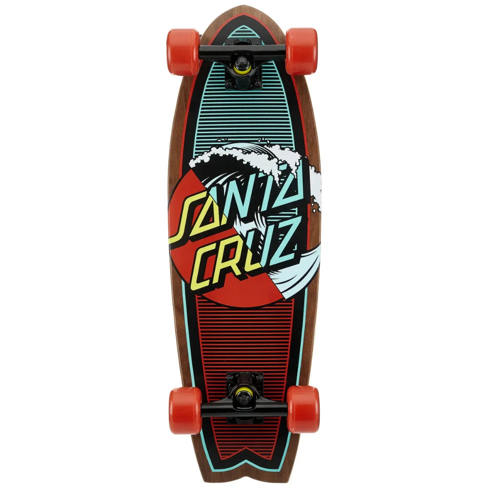Santa Cruz Shark Classic Wave Splice 8.8x27.7 - Cruiser Complete ...