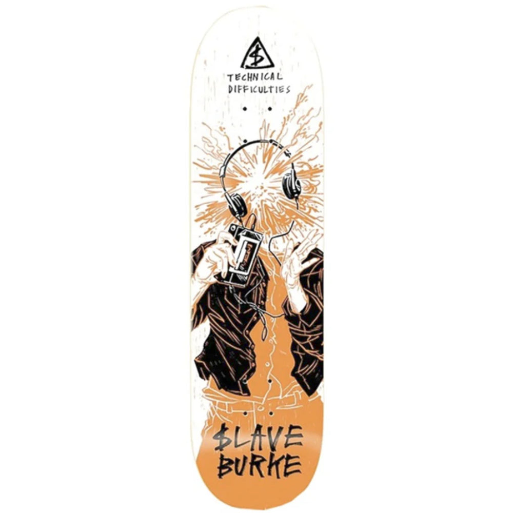 Slave Technical Difficulties Burke 8.5 - Skateboard Deck – Versus Pro Shop