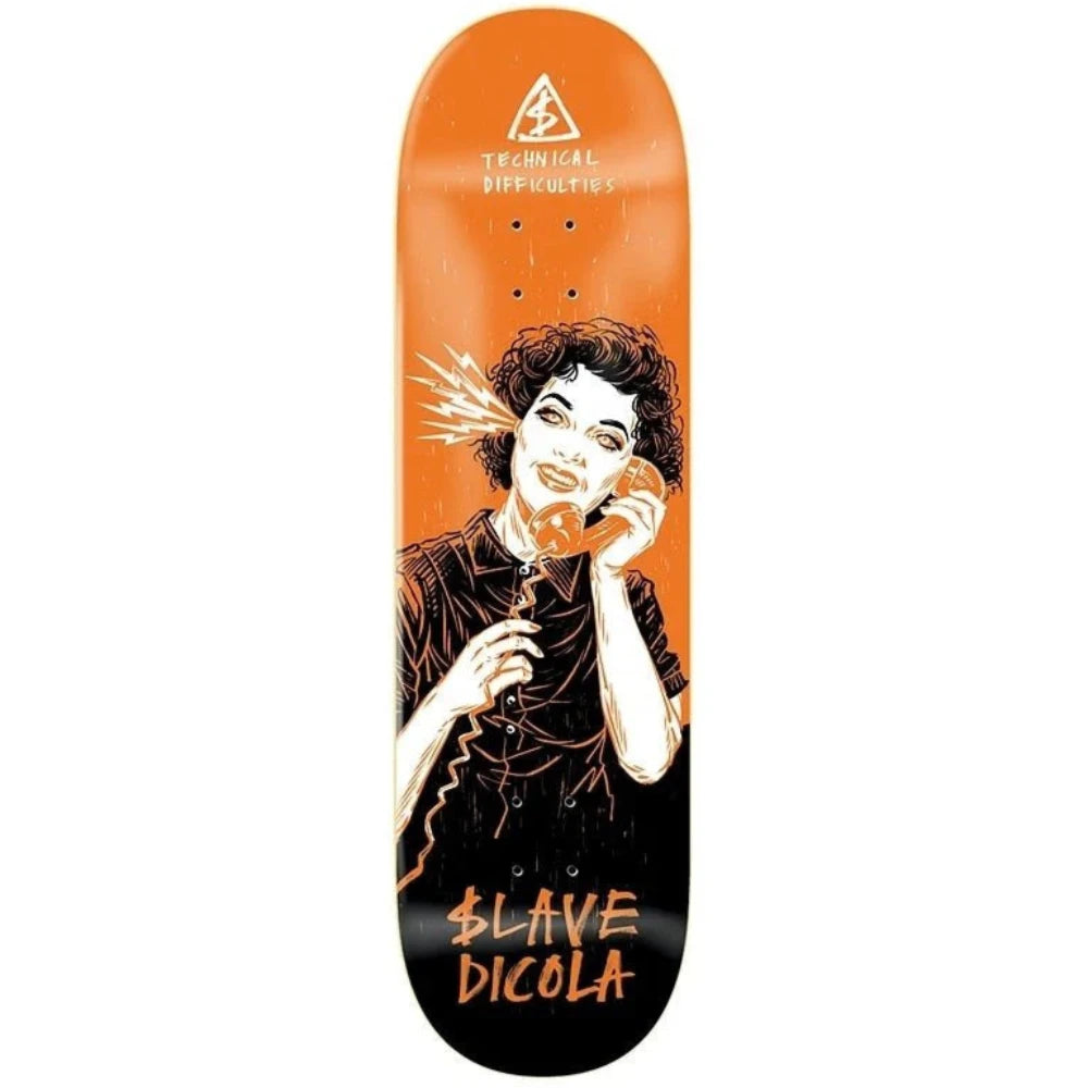 Slave Technical Difficulties Dicola 8.75 - Skateboard Deck – Versus Pro ...