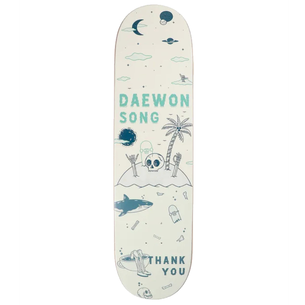Thank You Daewon Song Cast Away 8.25 - Skateboard Deck – Versus Pro Shop