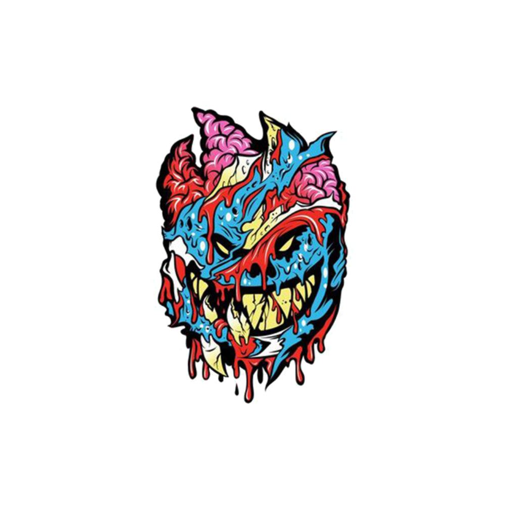 Spitfire Blue Red Monster Sticker – Versus Pro Shop