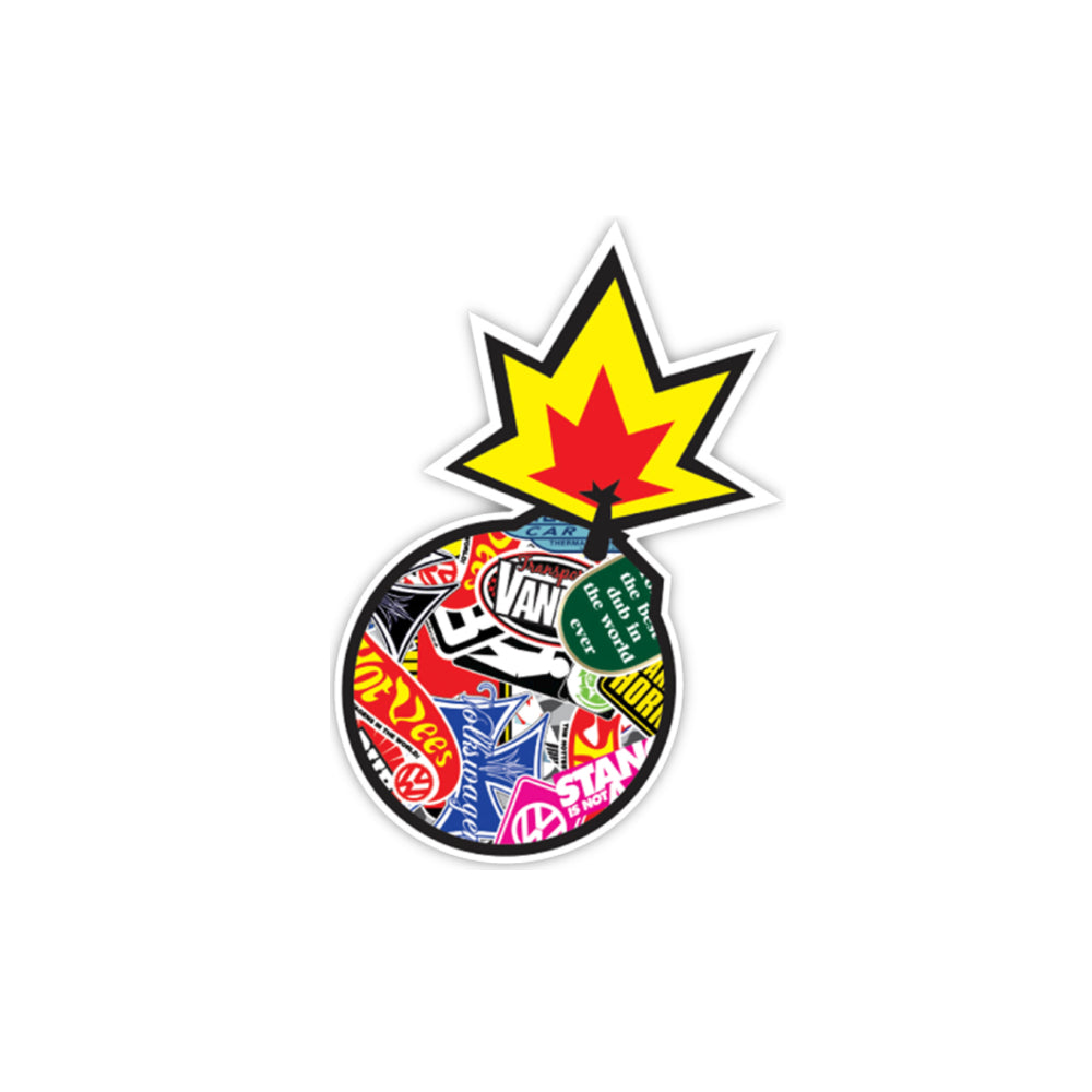 Sticker Bomb Logo Sticker – Versus Pro Shop