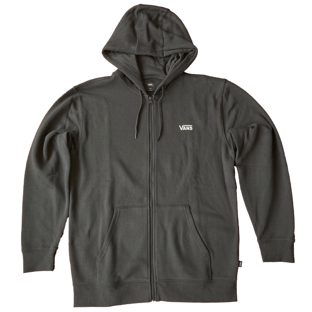 Vans Basic Zip Up Black Fleece Hoodie – Versus Pro Shop