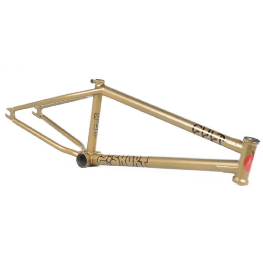 Cult 2 Short Gold Panza - BMX Frame – Versus Pro Shop